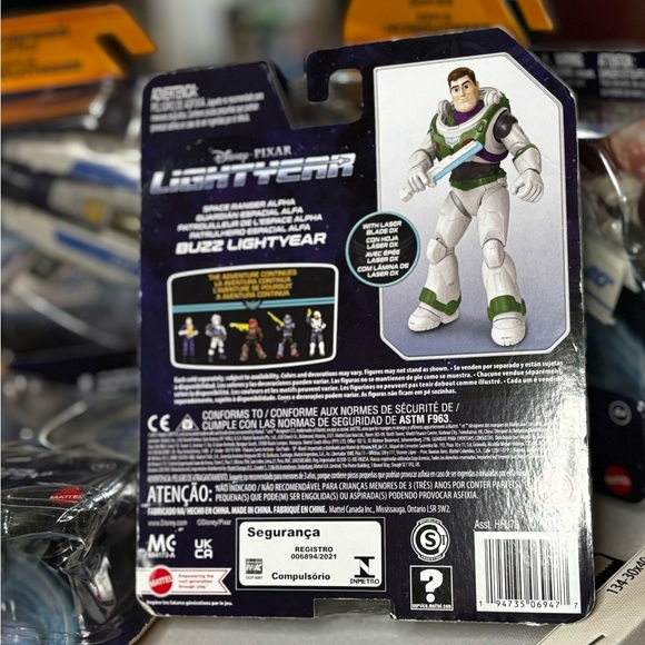 Mattel | Toys | Mattel Lightyear Movie Buzz Space Ranger Alpha Figure ...